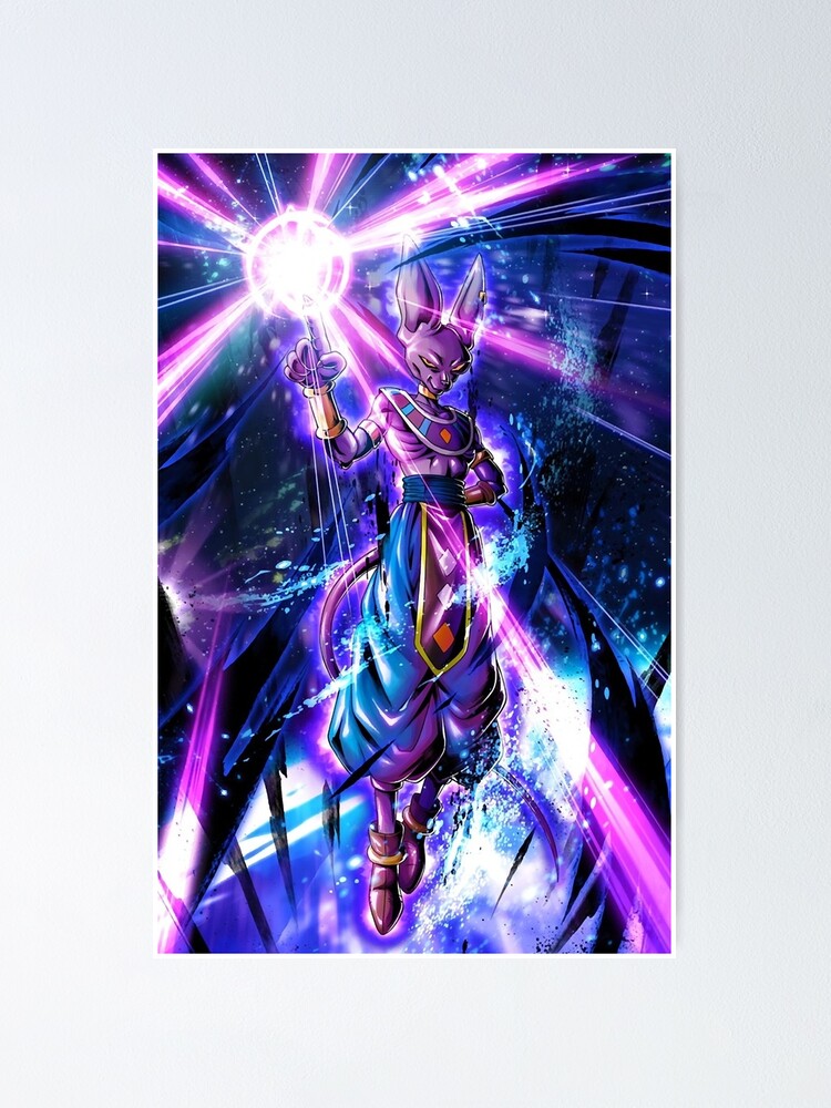"Beerus" Poster for Sale by Jacqueline4546 | Redbubble