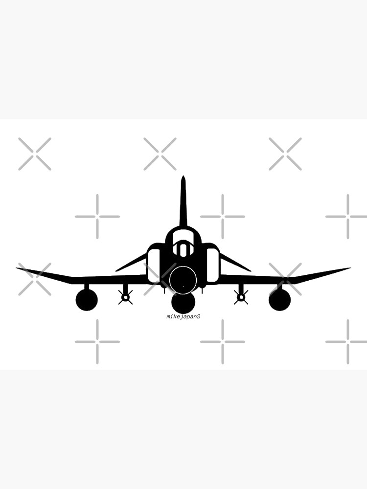 "F-4 Phantom Silhouette" Poster for Sale by mikejapan2 | Redbubble