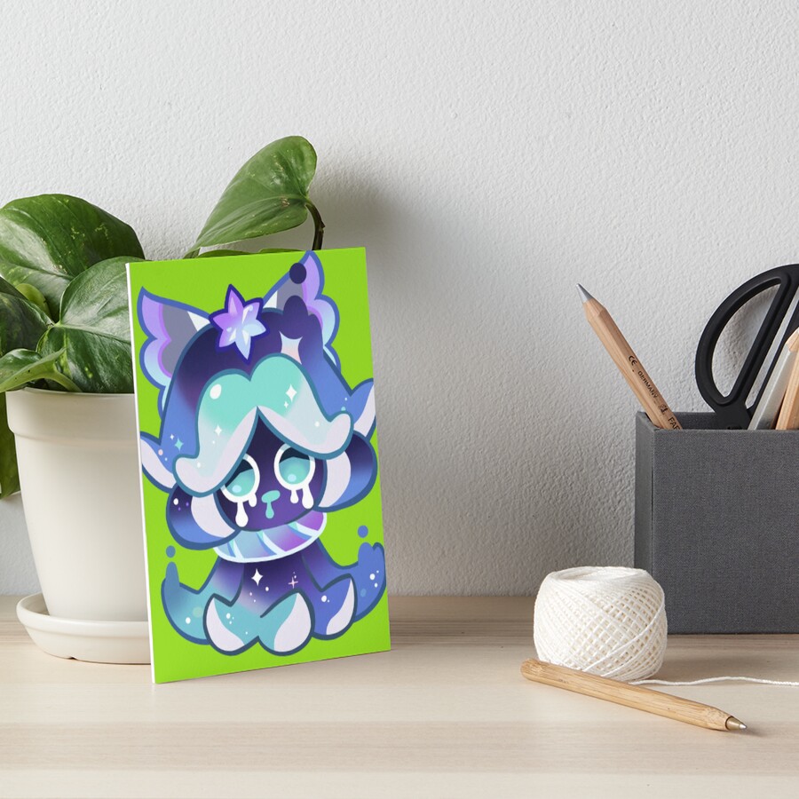 "Squid Ink Cookie Aurora Dreams - Cookie Run Kingdom " Art Board Print ...