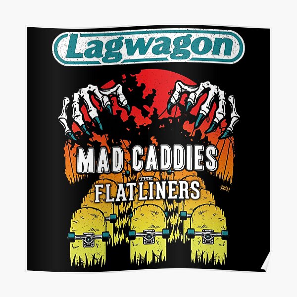 "Lagwagon Is a Punk Rock" Poster for Sale by rroads4a | Redbubble