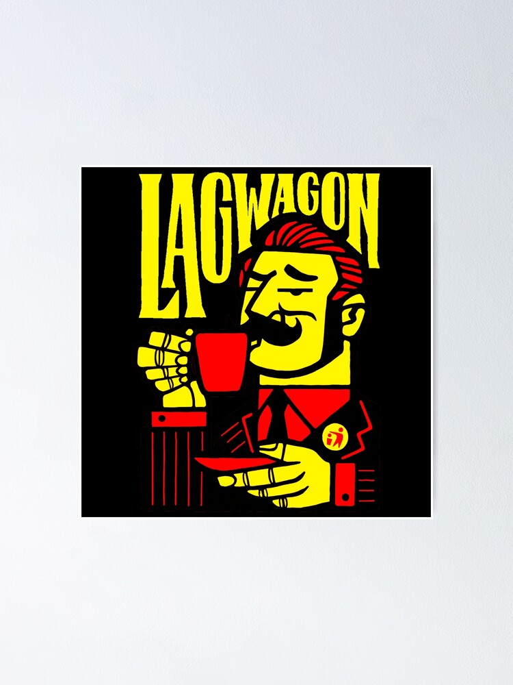 "Lagwagon Is a Punk Rock" Poster for Sale by rroads4a | Redbubble