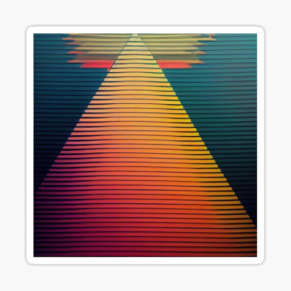 "Pyramid of RA" Sticker for Sale by Daemonrat | Redbubble