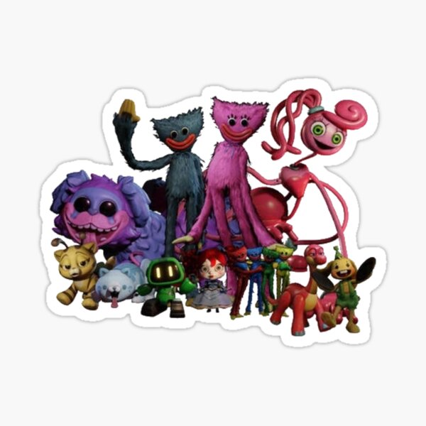 "Bobby playtime" Sticker for Sale by lara-kli | Redbubble