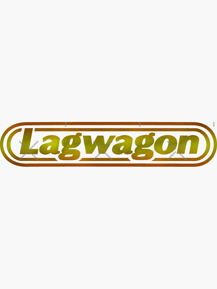 "Lagwagon Is a Punk Rock" Sticker for Sale by rroads4a | Redbubble