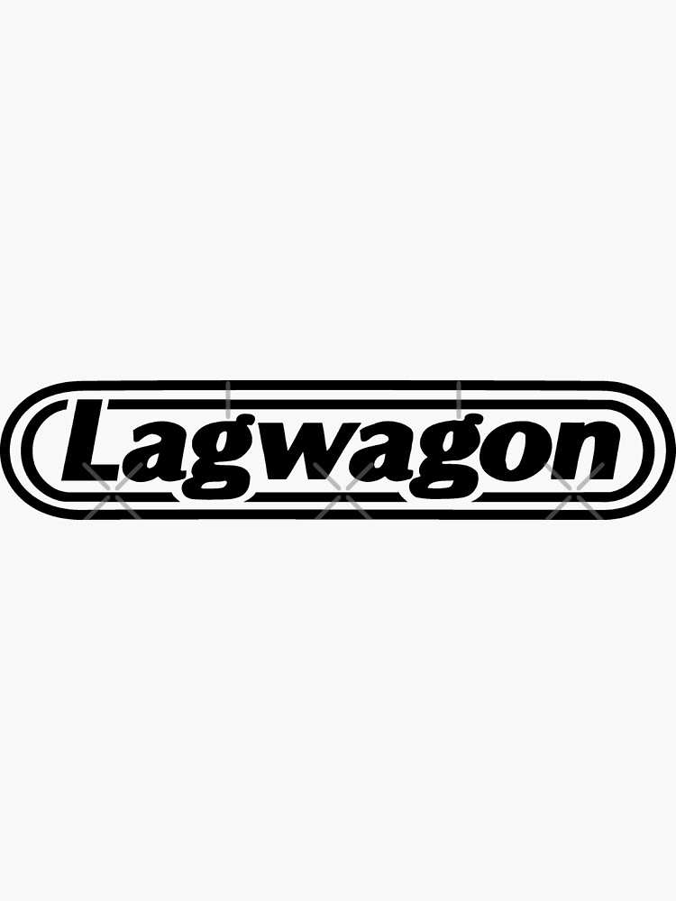 "Lagwagon Is a Punk Rock" Sticker for Sale by rroads4a | Redbubble
