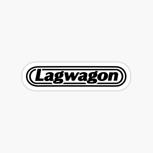 "Lagwagon Is a Punk Rock" Sticker for Sale by rroads4a | Redbubble