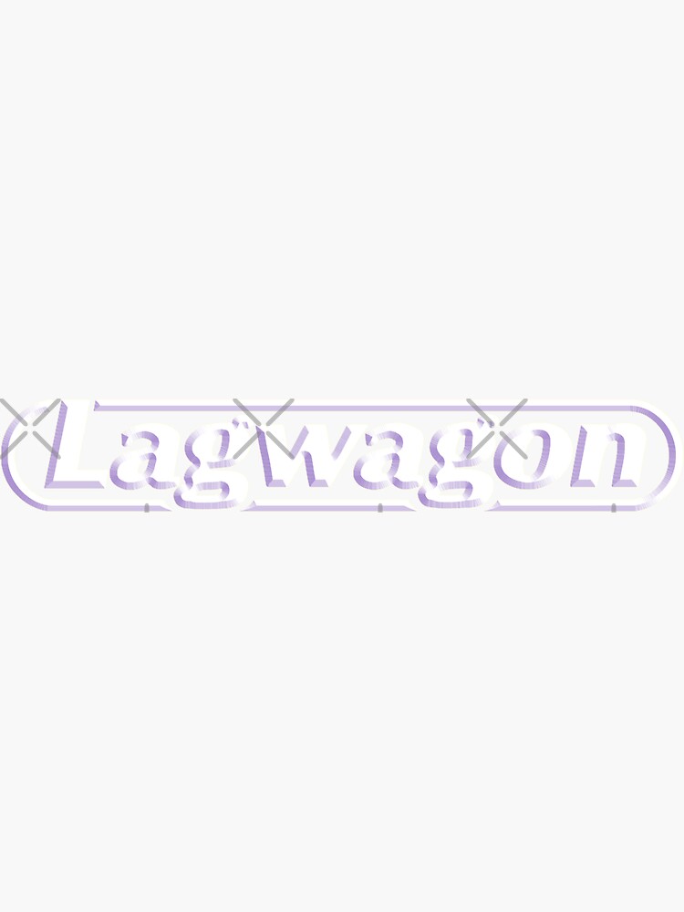 "Lagwagon Is a Punk Rock" Sticker for Sale by rroads4a | Redbubble