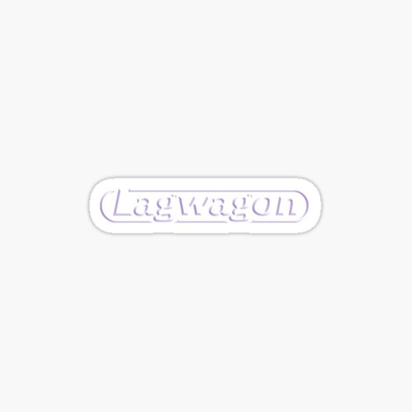 "Lagwagon Is a Punk Rock" Sticker for Sale by rroads4a | Redbubble