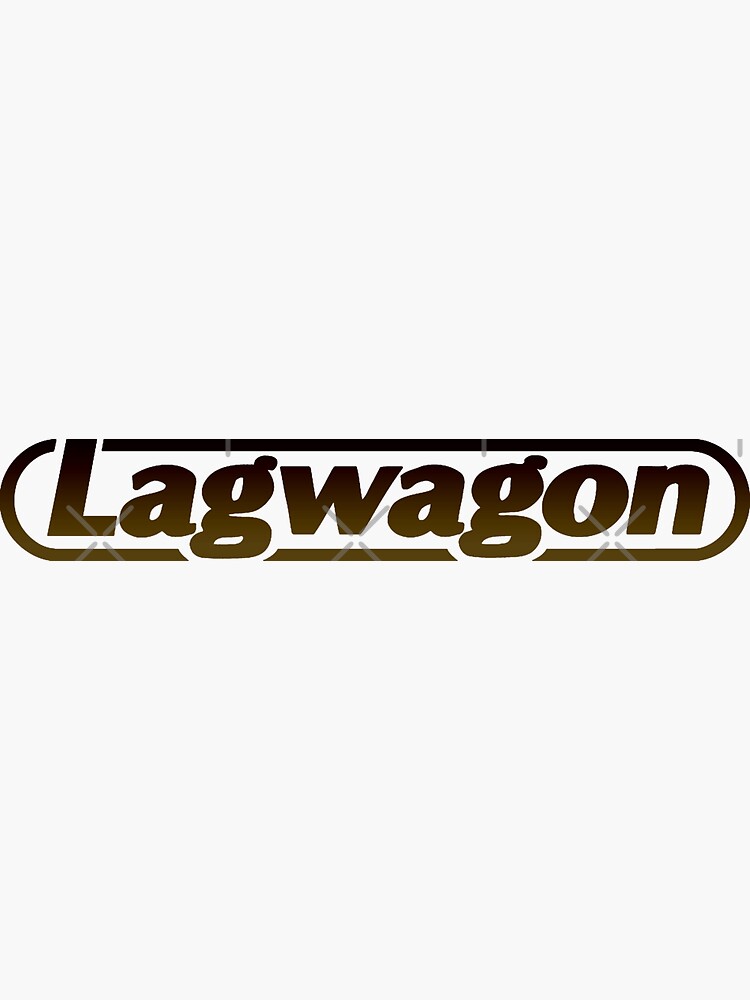 "Lagwagon Is a Punk Rock" Sticker for Sale by rroads4a | Redbubble