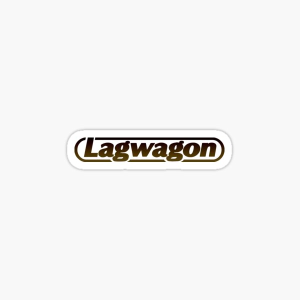 "Lagwagon Is a Punk Rock" Sticker for Sale by rroads4a | Redbubble