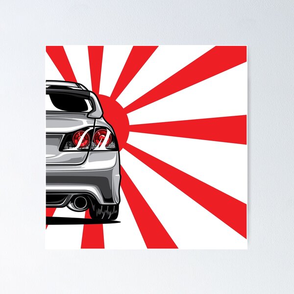 "Civic FD2R" Poster for Sale by pjrstudio | Redbubble