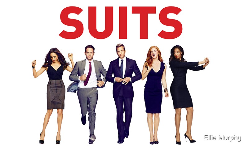 "Suits TV Show Logo" Stickers by Ellie Murphy | Redbubble