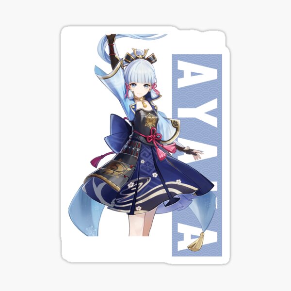 "Ayaka | Genshin Impact" Sticker for Sale by B-love | Redbubble