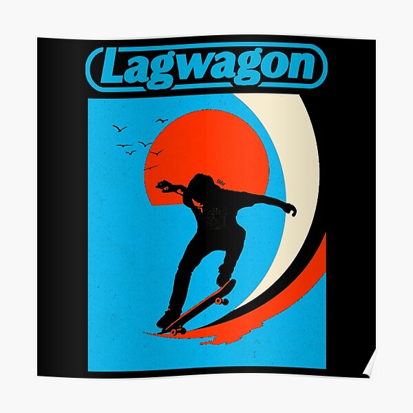 "Lagwagon Is a Punk Rock" Poster for Sale by rroads4a | Redbubble
