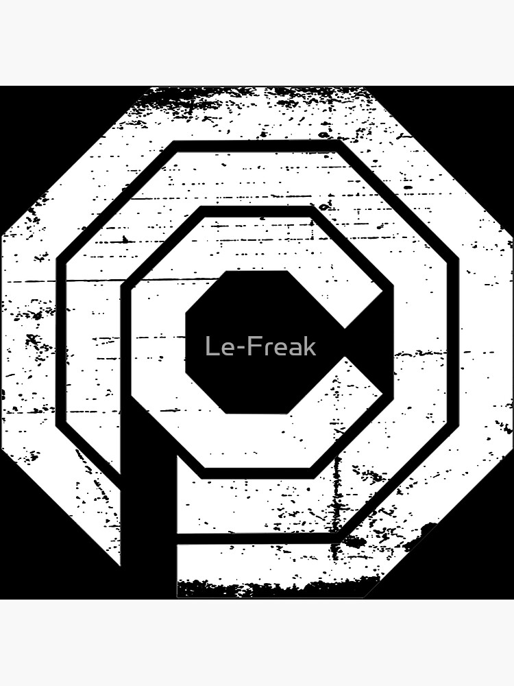 "OCP Logo from Robocop" Sticker for Sale by Le-Freak | Redbubble