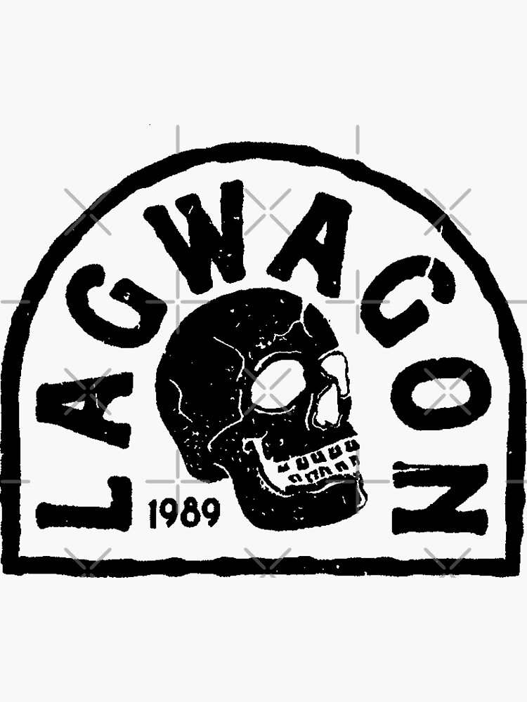 "Lagwagon Is a Punk Rock" Sticker for Sale by rroads4a | Redbubble
