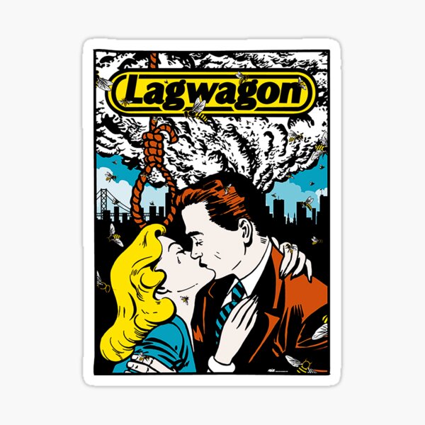 "Lagwagon Is a Punk Rock" Sticker for Sale by rroads4a | Redbubble