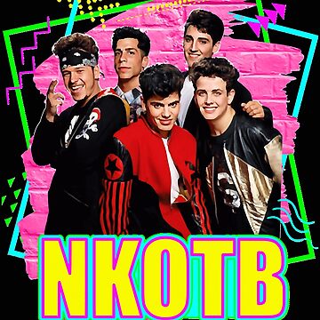 "NKOTB" Poster for Sale by SANDRABR6 | Redbubble