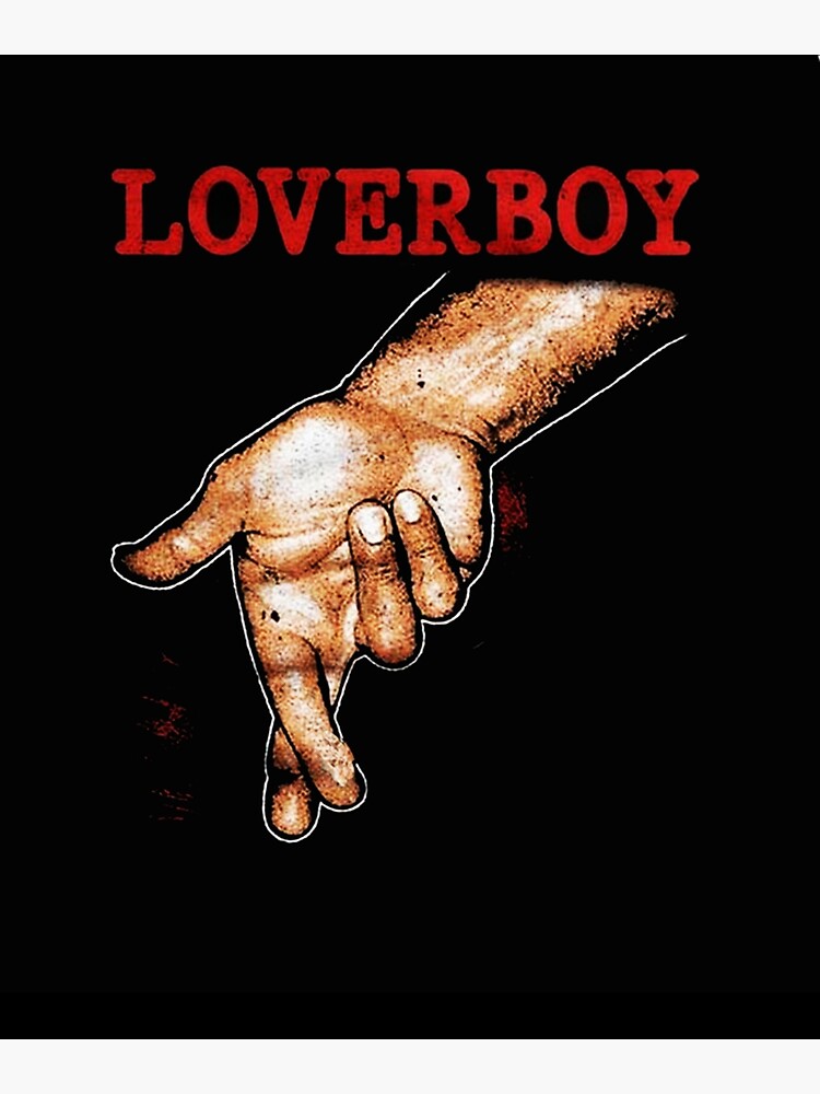 "Band rock loverboy logo" Poster for Sale by JEFFREYJOH | Redbubble