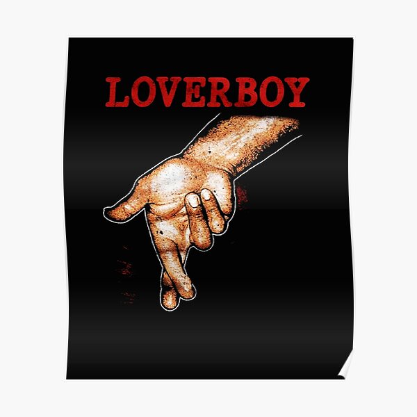 "Band rock loverboy logo" Poster for Sale by JEFFREYJOH | Redbubble