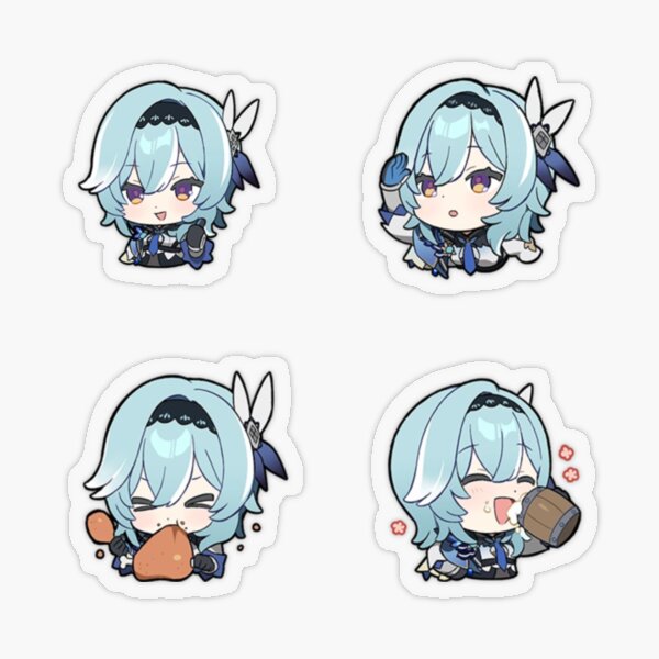 Genshin Impact FREE TO USE EULA EMOTES STICKERS Kwek Kwek, 48% OFF