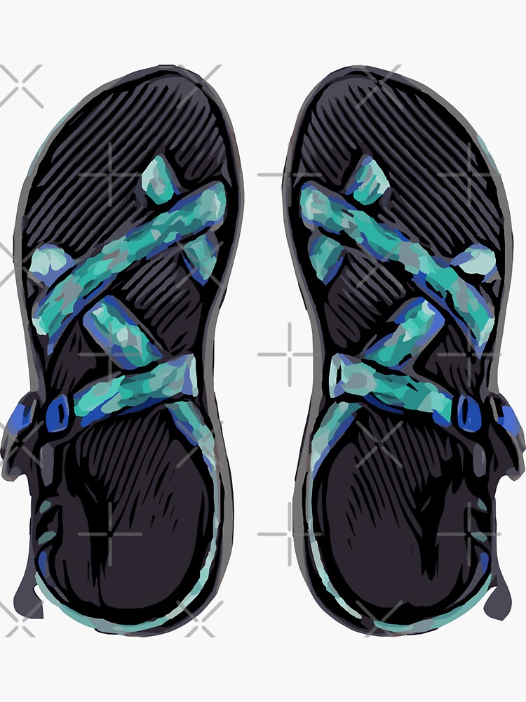 "sandals" Sticker for Sale by MadEDesigns | Redbubble