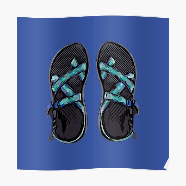 "sandals" Poster by MadEDesigns | Redbubble