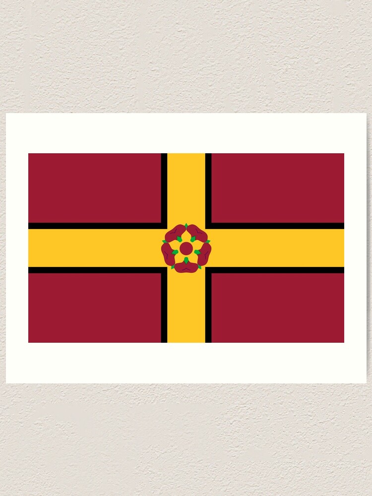 "Flag of Northamptonshire, England" Art Print for Sale by Tonbbo ...