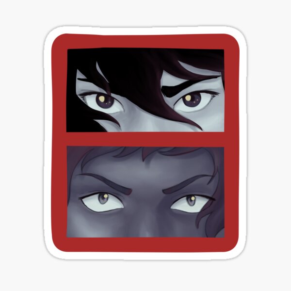 "Voltron - Keith & Lance" Sticker for Sale by Chi-arts | Redbubble