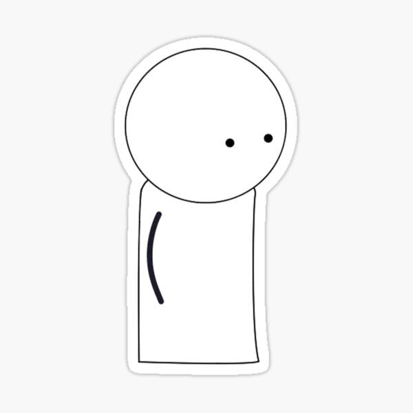 "Official Oversimplified" Sticker for Sale by Wear4Real | Redbubble