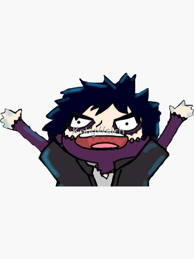 "Dabi Chibi Meme Toya Todoroki MHA" Sticker for Sale by KobyWelch ...