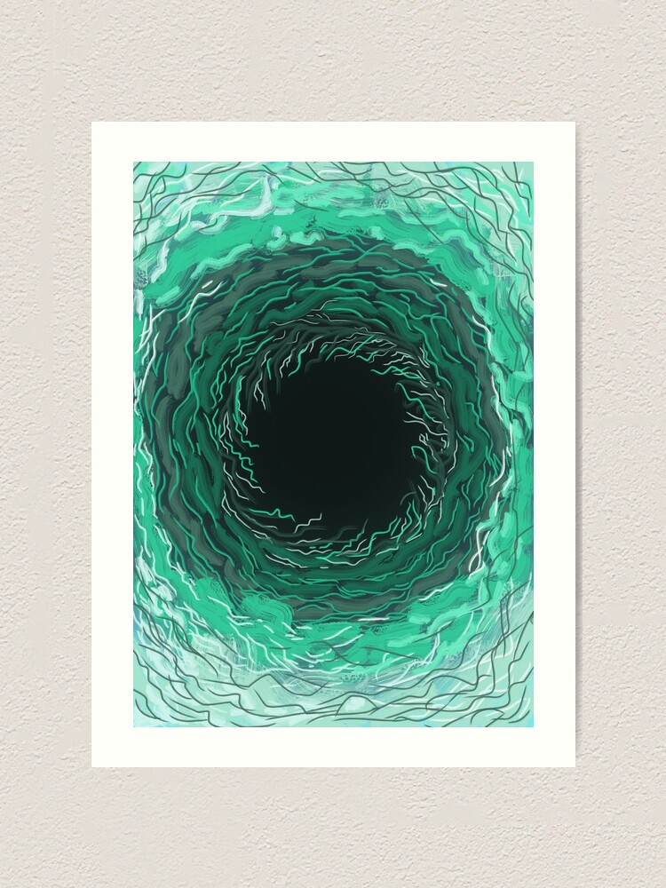 Black Hole Pixel Art Universe Black Hole Artwork Art Print For Sale By Jimmyjonn Redbubble