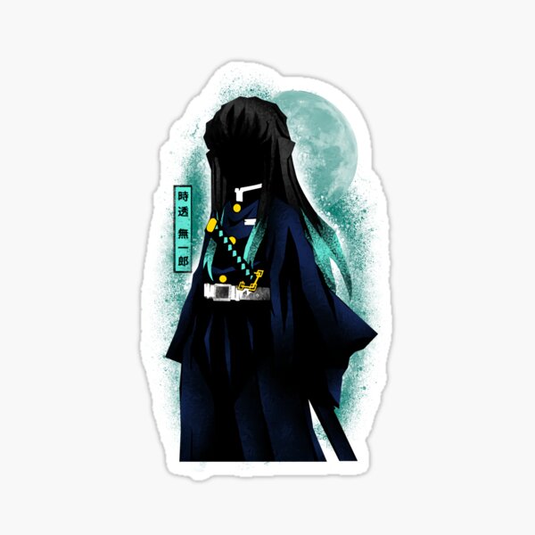 "Muichir0 Mist Hashira - Dark Shadow" Sticker for Sale by ...