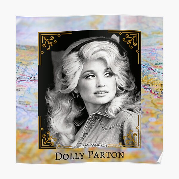 "Dolly Parton young framed" Poster for Sale by BGRCarr | Redbubble
