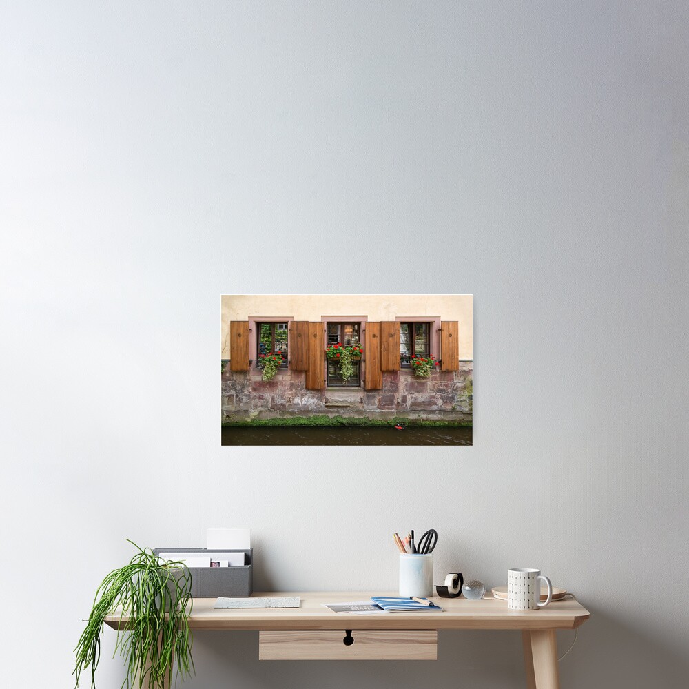 "Three windows" Poster by YairKarelic | Redbubble