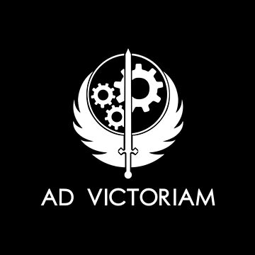 "Brotherhood of Steel - Ad Victoriam" Poster by Sacha Gonzalez De Muer ...