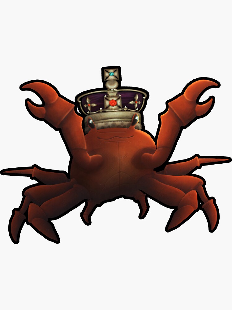"Crustacean Party" Sticker for Sale by Mothimistic | Redbubble