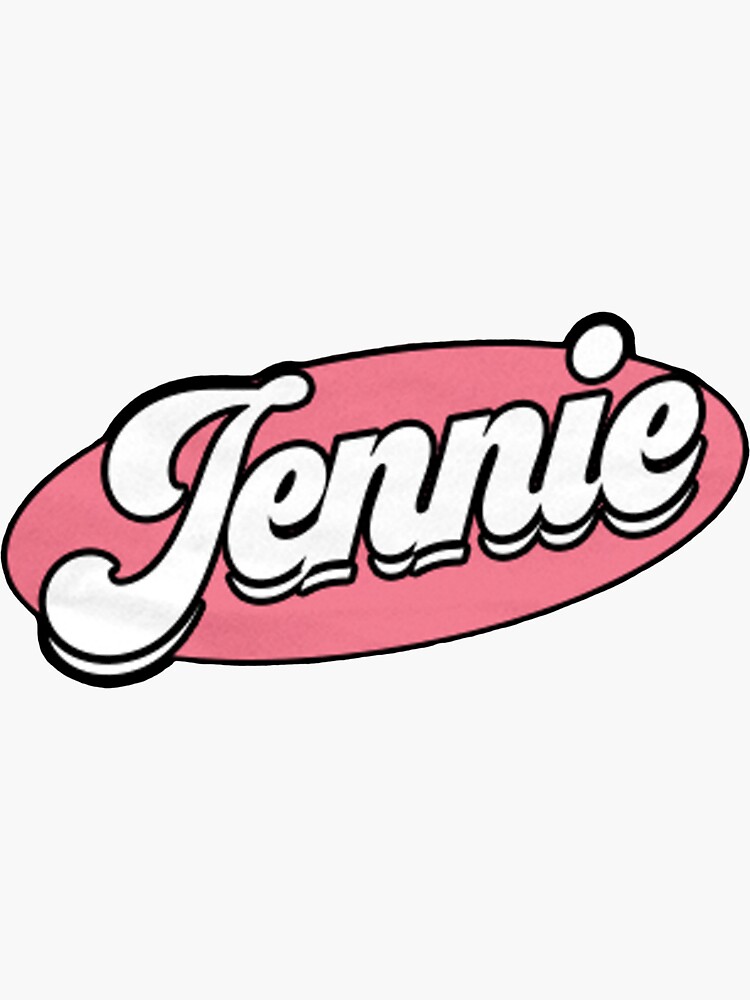 "jennie ice cream name" Sticker for Sale by siriifacee | Redbubble