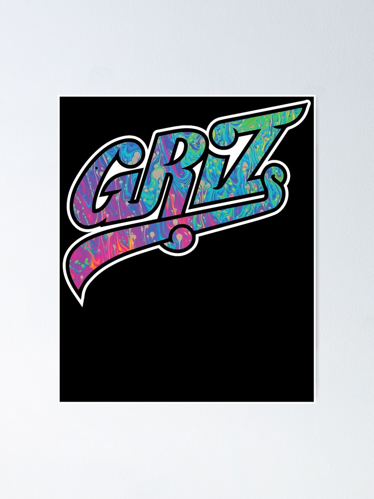 "Griz Logo" Poster for Sale by BrigidSullivan | Redbubble