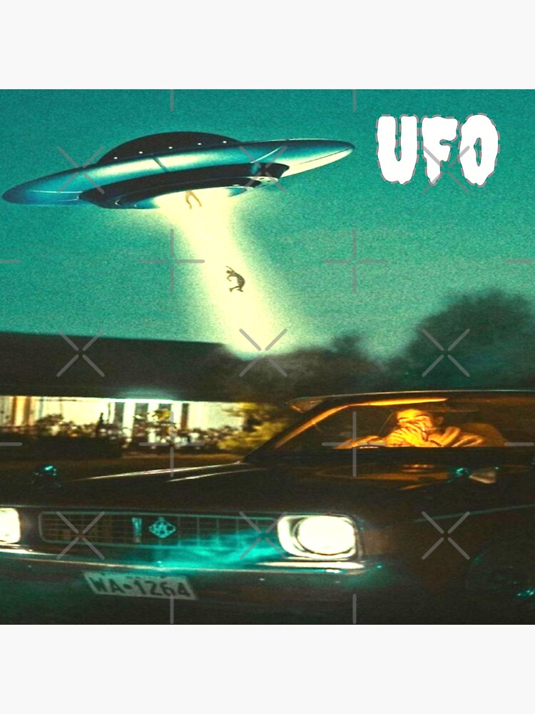 "UFO Design " Sticker for Sale by Arvind301 | Redbubble