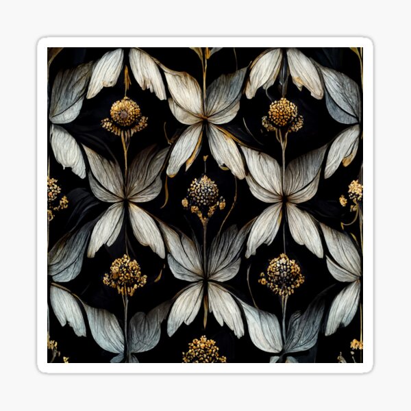 "Floral Maximalist V" Sticker for Sale by peggieprints | Redbubble