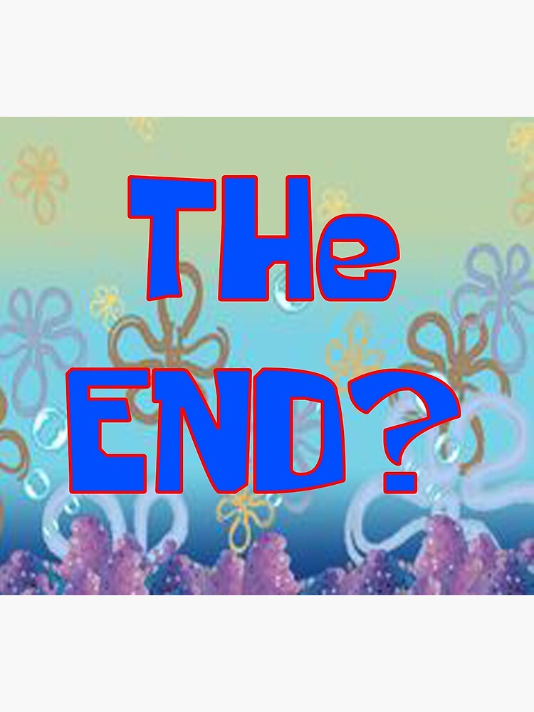 "Spongebob years later Sticker" Art Print for Sale by ARTITANE | Redbubble