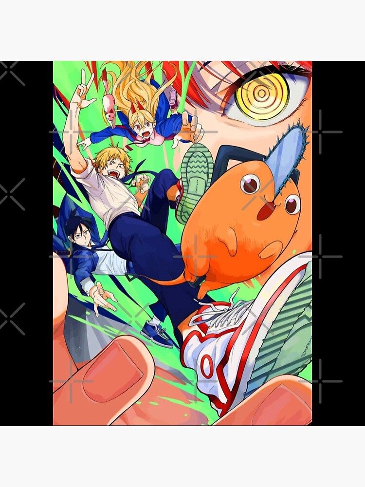 "Chainsaw man Poster outro" Art Print for Sale by Lalunestore | Redbubble