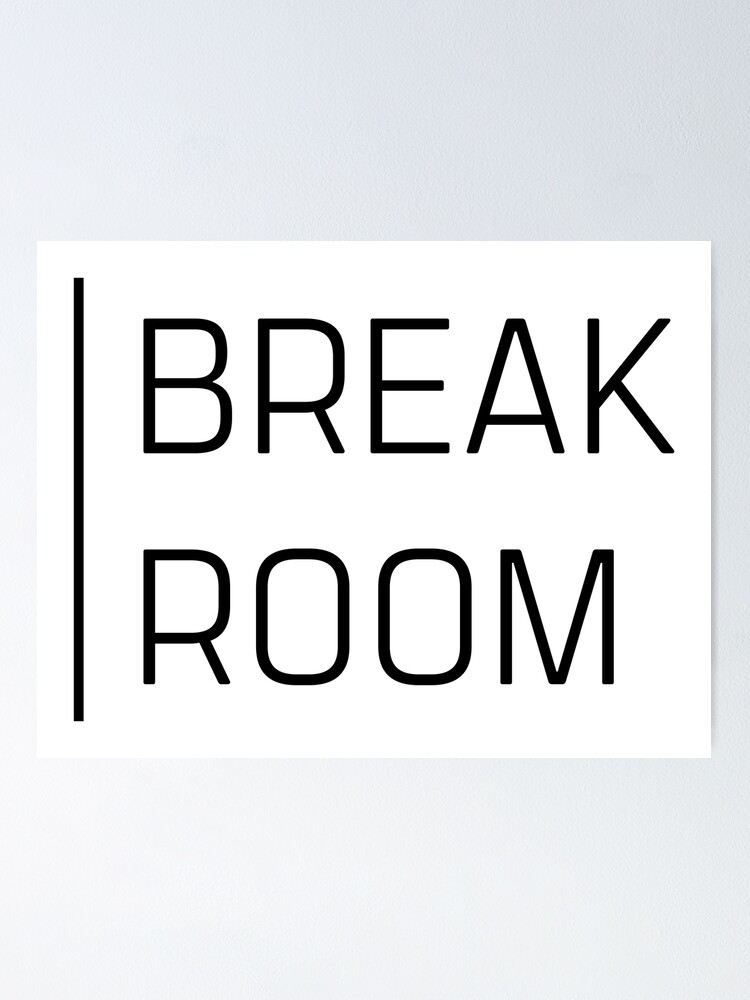 "Severance - Break Room" Poster for Sale by cultapparatus | Redbubble