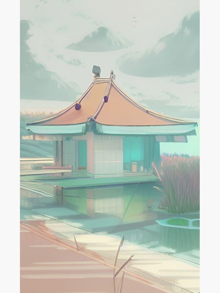 "90s Nostalgia Retro Vaporwave Fantasy Futuristic Retro Landscape ...