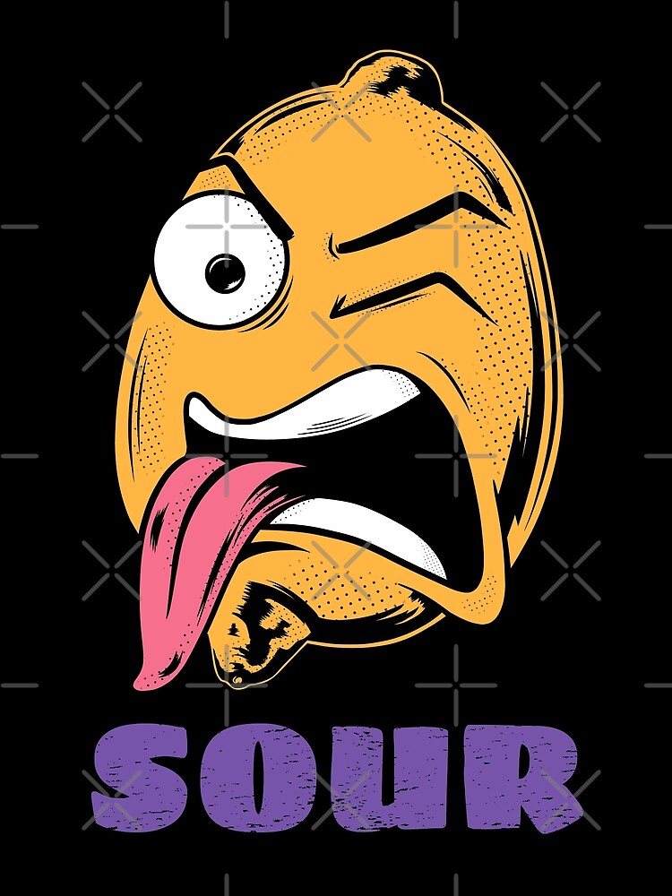 "Angry sour lemon" Poster for Sale by CatalinasCanvas | Redbubble