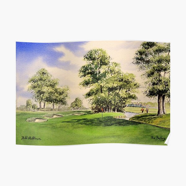 "The Belfry Golf Course 10th hole" Poster for Sale by billholkham ...