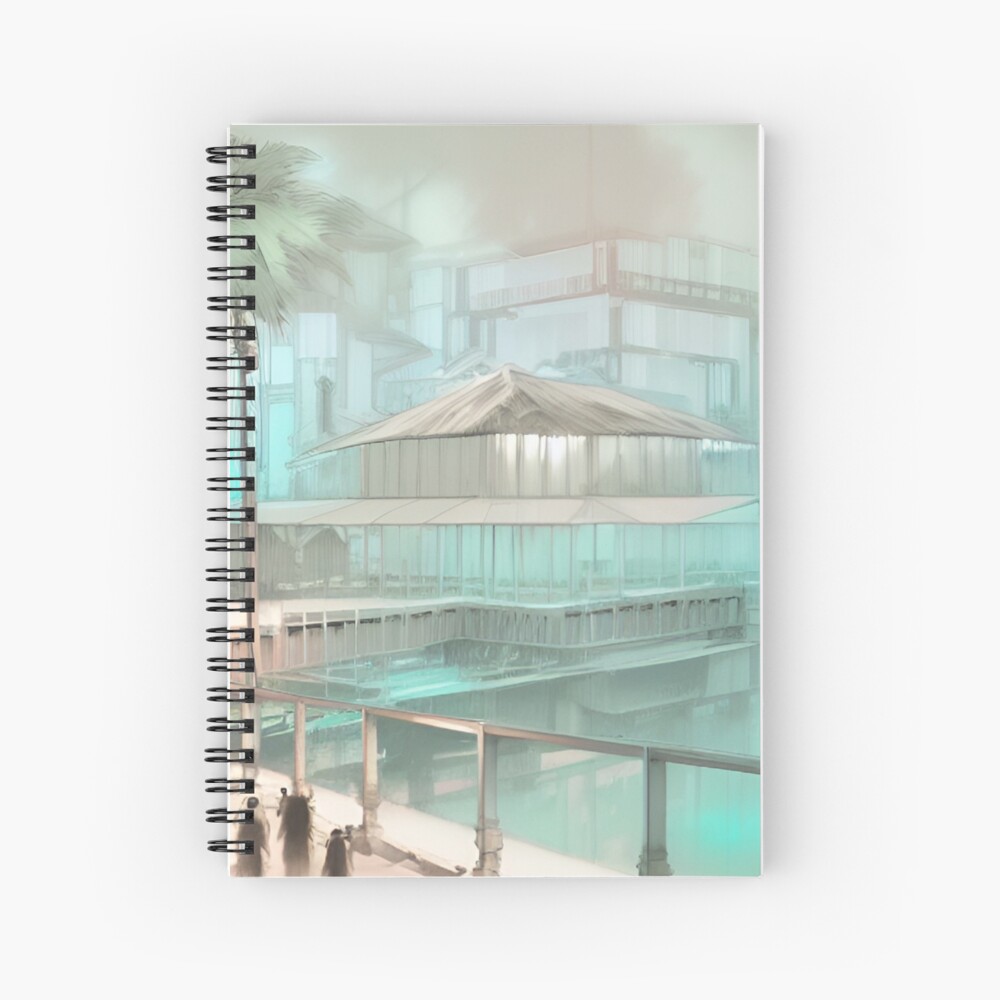 "90s Nostalgia Retro Vaporwave Fantasy Futuristic Retro Landscape ...