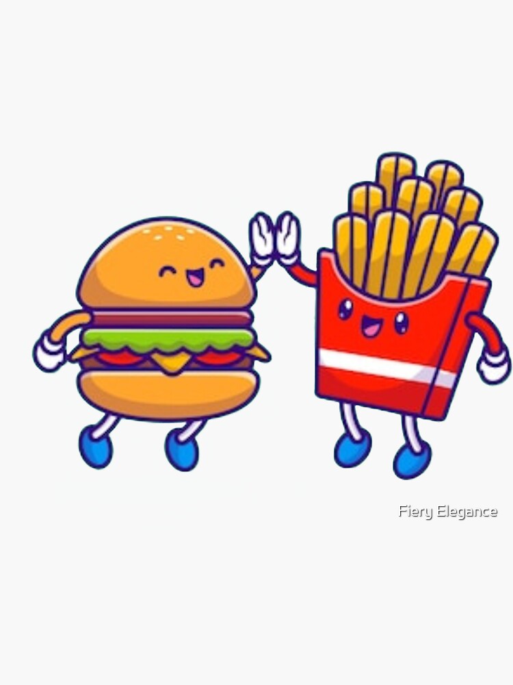 "Redbubble kids funny food" Sticker for Sale by cconcept12 | Redbubble