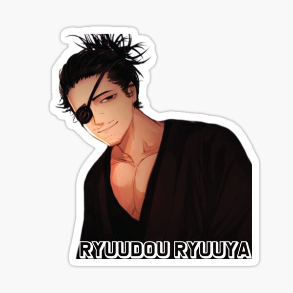"Ryuudou ryuuya" Sticker for Sale by aniscribbleart | Redbubble